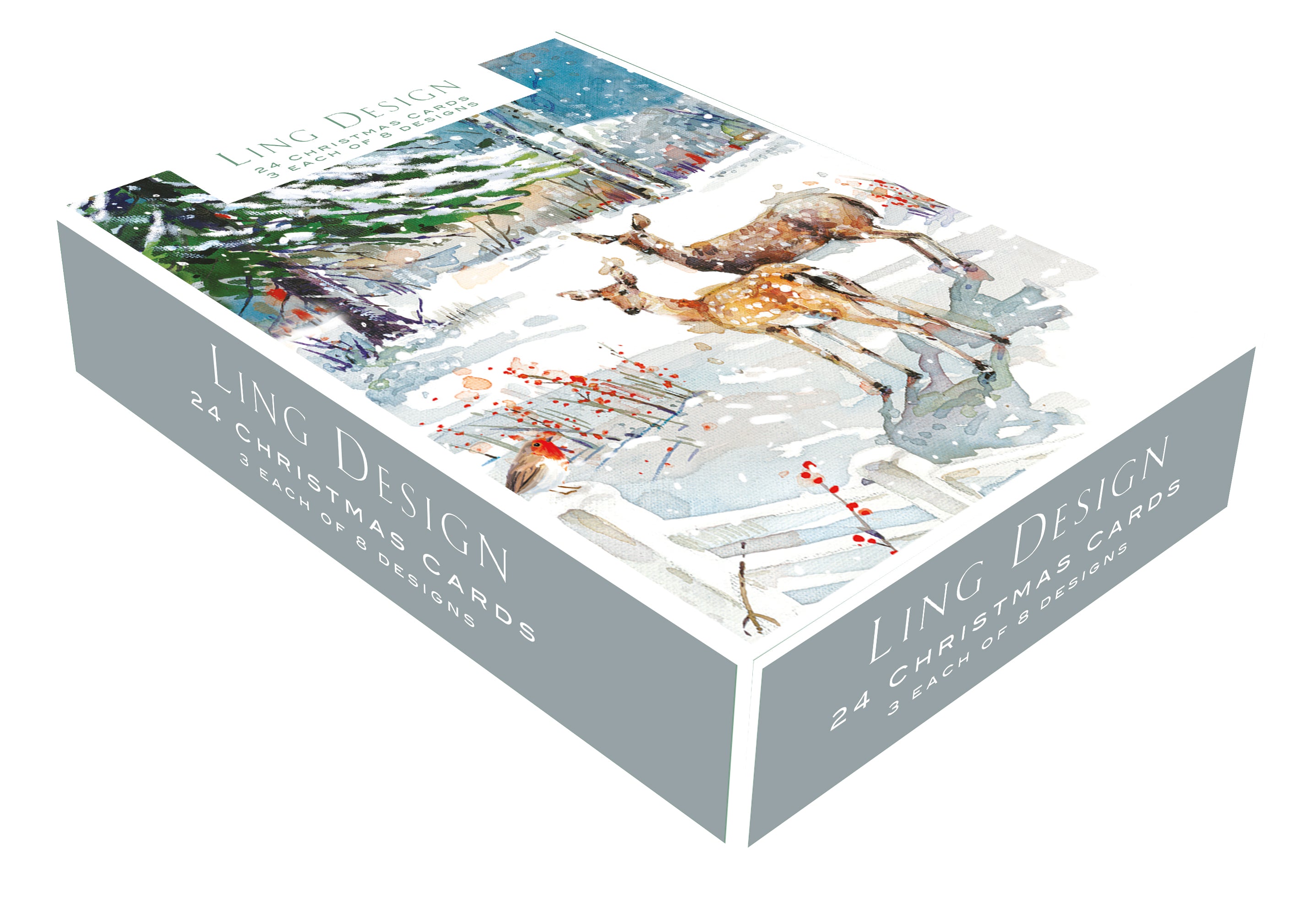 Boxed christmas cards store